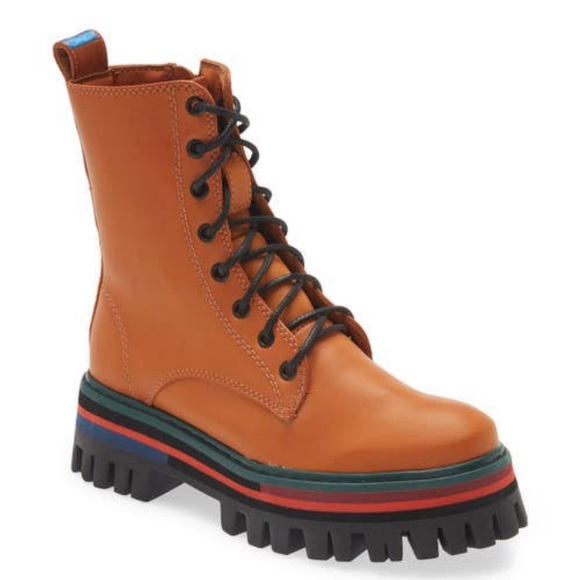 FARM Rio | Shoes | Farm Rio Brown Mid Lug Sole Boots | Poshmark